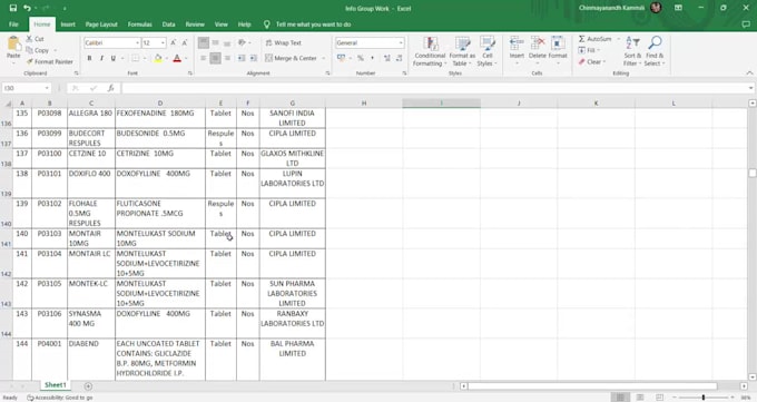 Do Data Entry Copy Paste Pdf To Excel Or Word By Chinmayanandh Fiverr