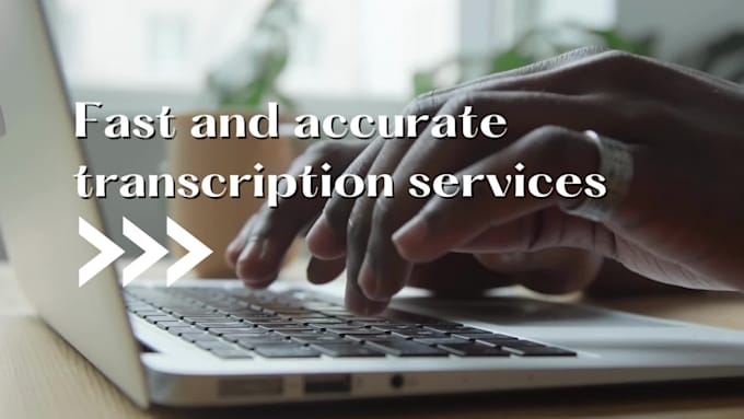 Professional transcription services, accurate and timely by Victor_mich | Fiverr