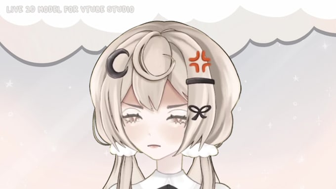 Rig your 2d model in live 2d cubism for vtube studio by Madyfroggy | Fiverr