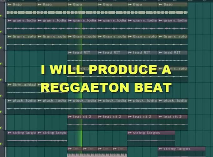 Produce a reggaeton beat by Lasuertebeats | Fiverr
