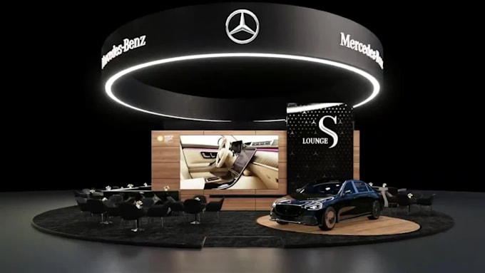 Design 3d trade booth, posm booth, exhibition stand, stall by Danielle ...