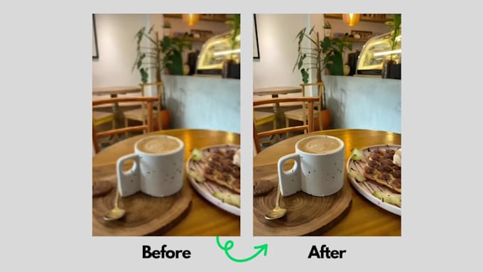 Enhance blurred photos, enlarge and upgrade their sharpness and ...