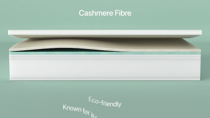 3d mattress animation 3d mattress design 3d bed animation 3d product ...