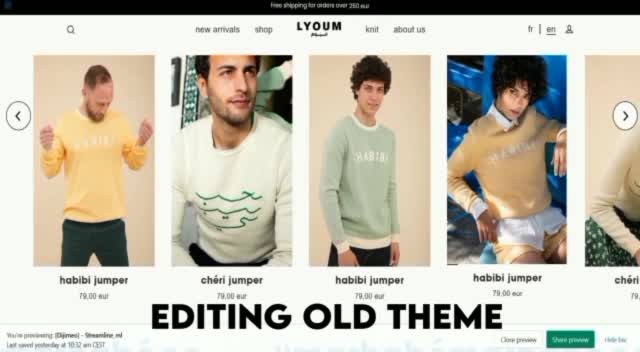 Edit or redesign shopify store home, header, footer, cart pages by ...