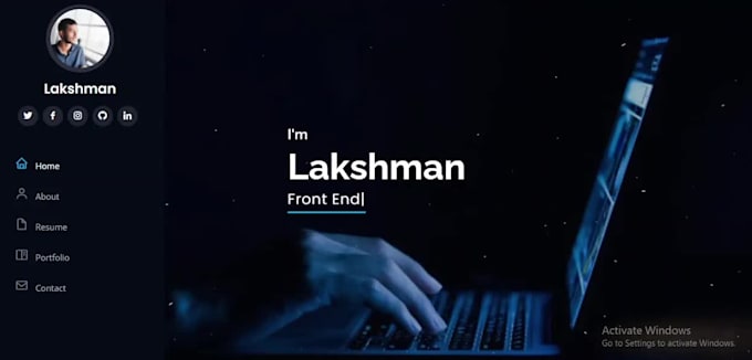 Do Custom Html Css Bootstrap Javascript Coding By Lakshman 1997 Fiverr