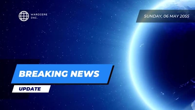 Create the best news channel intro for your tv to promote your channel ...