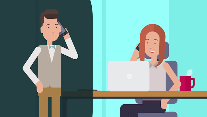 Accounting, bookkeeping, taxes 2d animation explainer video by ...