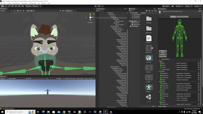 Do cool custom vrchat, vrc amd vrm avatar for you by Arsalananwer786 | Fiverr