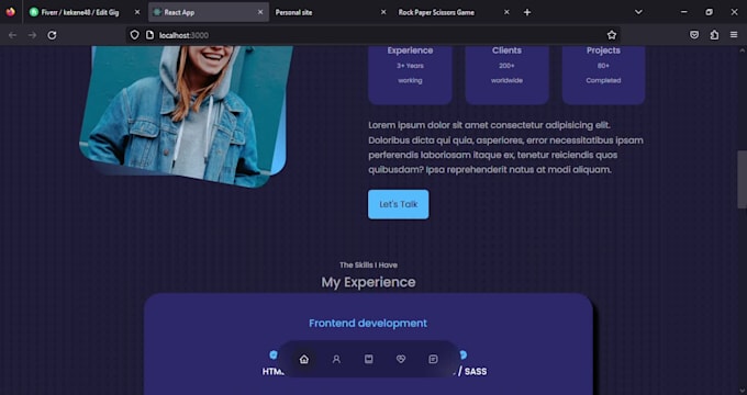 Be your front end web developer using react by Kekene48 | Fiverr Be your front end web developer using react by Kekene48 | Fiverr