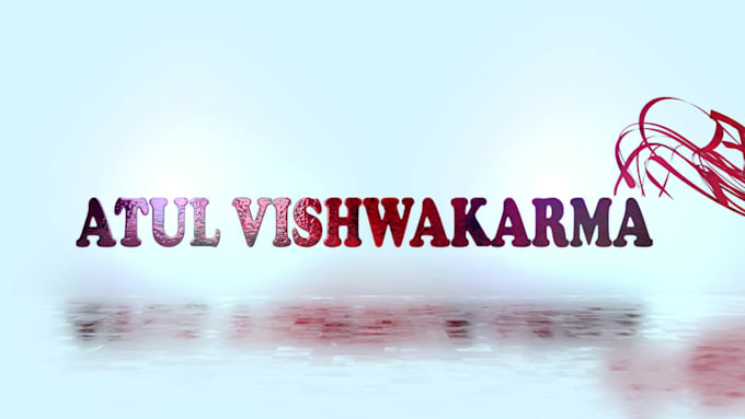 Make a title intro animation using after effects by Atulsharma226 | Fiverr