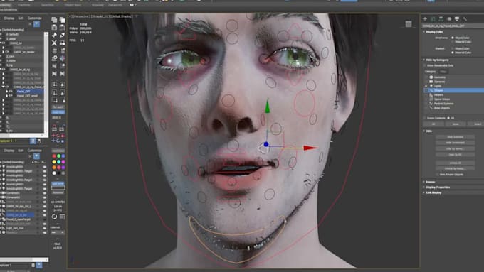 3d character rigging, facial rig, blendshapes lip sync,rig ue5, wonder ...
