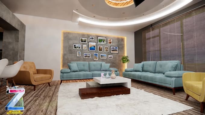 Design the most spectacular interior with lumion by Zalaand | Fiverr