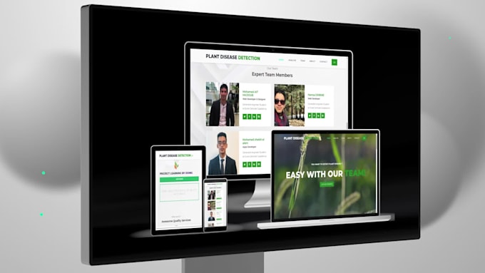 Design modern responsive website with html and css by Artsimow | Fiverr