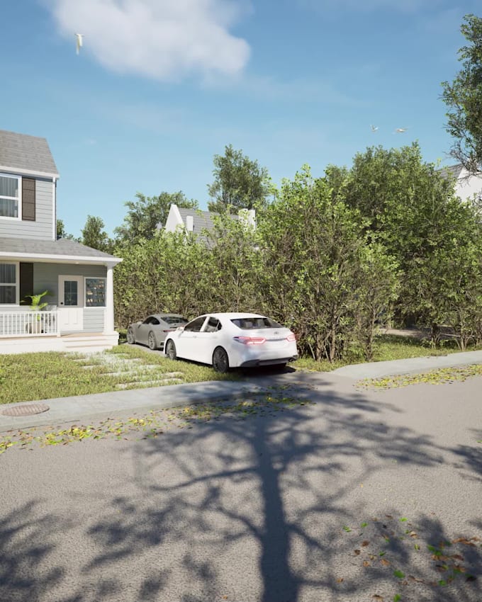 Create cinematic 3d architecture walkthrough and rendering by Nxtarchitect | Fiverr