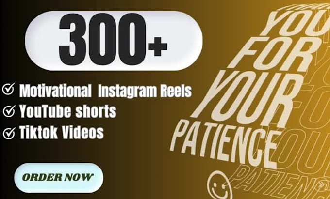 Edit motivational instagram reels youtube shorts tik tok video ads by Muhammadmaazjan | Fiverr
