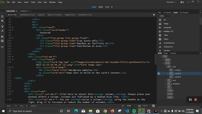 Design a responsive and attractive website with dreamweaver by Kha1_creative | Fiverr