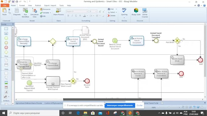 Model advanced and detailed business process diagrams bpmn2 by ...