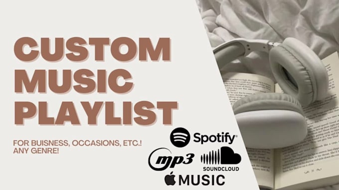 Create a custom spotify playlist based on your music taste or occasion ...