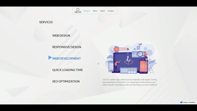 Redesign and rebuild your webflow website by Aleksandarst03 | Fiverr