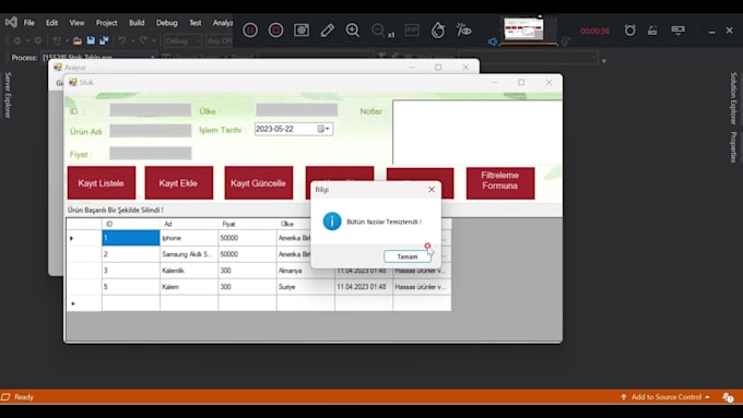 Do your projects in c sharp, python and sql languages by Kkaandmr | Fiverr
