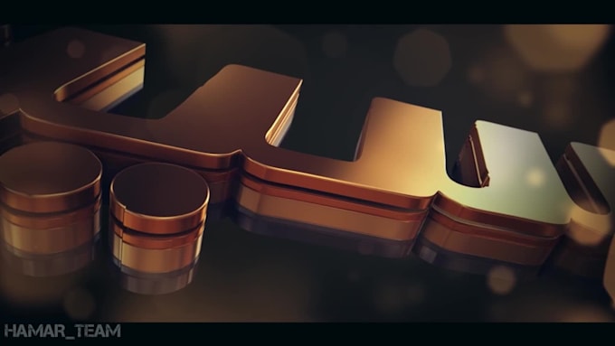 Create 3d steel logo intro animation by Hamar_team | Fiverr