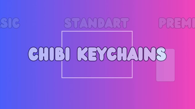 Do chibi keychain designs by Ran_blythe | Fiverr