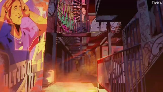 2d cartoon animation character music video 2d short film 2d fighting ...