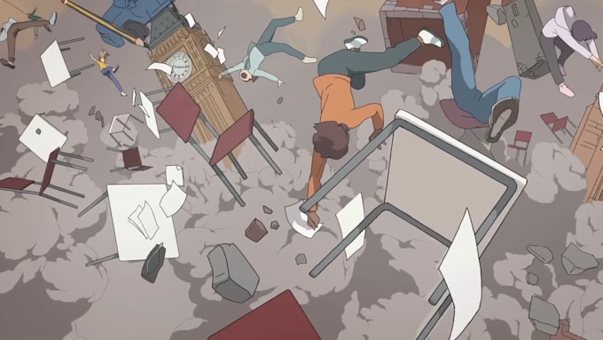 Do 2d character animation, gif frame by frame in traditional 2d anime ...