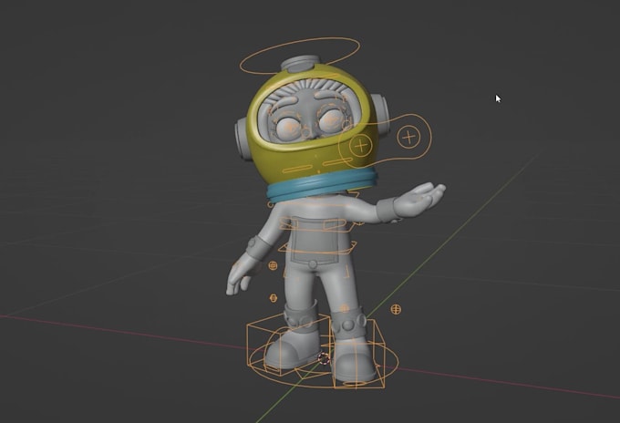 3d character rigging in maya and blender by Vasudev001 | Fiverr