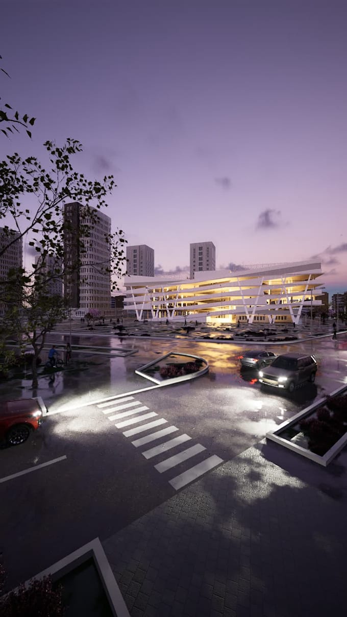 Create stunning photorealistic 3d architectural renders by Avizvisuals ...