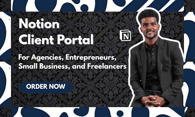 Setup a notion client portal notion notion expert crm custom notion template by Saddy_dans | Fiverr