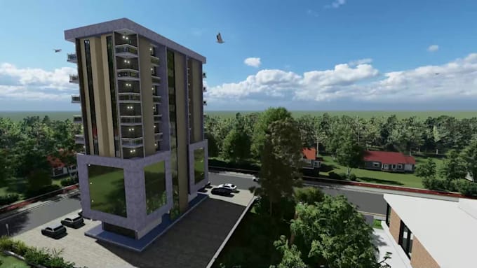 Model and render high end architectural projects by Nahidesign | Fiverr