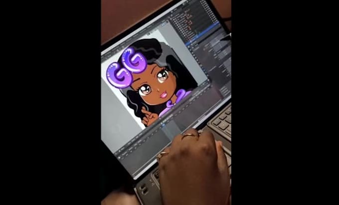 Custom animated chibi emotes twitch streamers discord server and ...