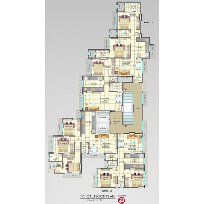 Produce autocad drawing from pdf and sketch by Mrunal_a_shinde | Fiverr