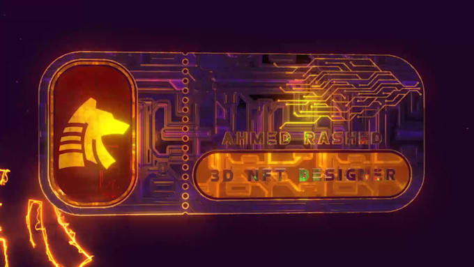 Create unique 3d nft ticket, pass, card by Ahmedrashed670 | Fiverr