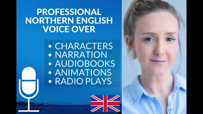 Record a professional british female elearning voice over by ...