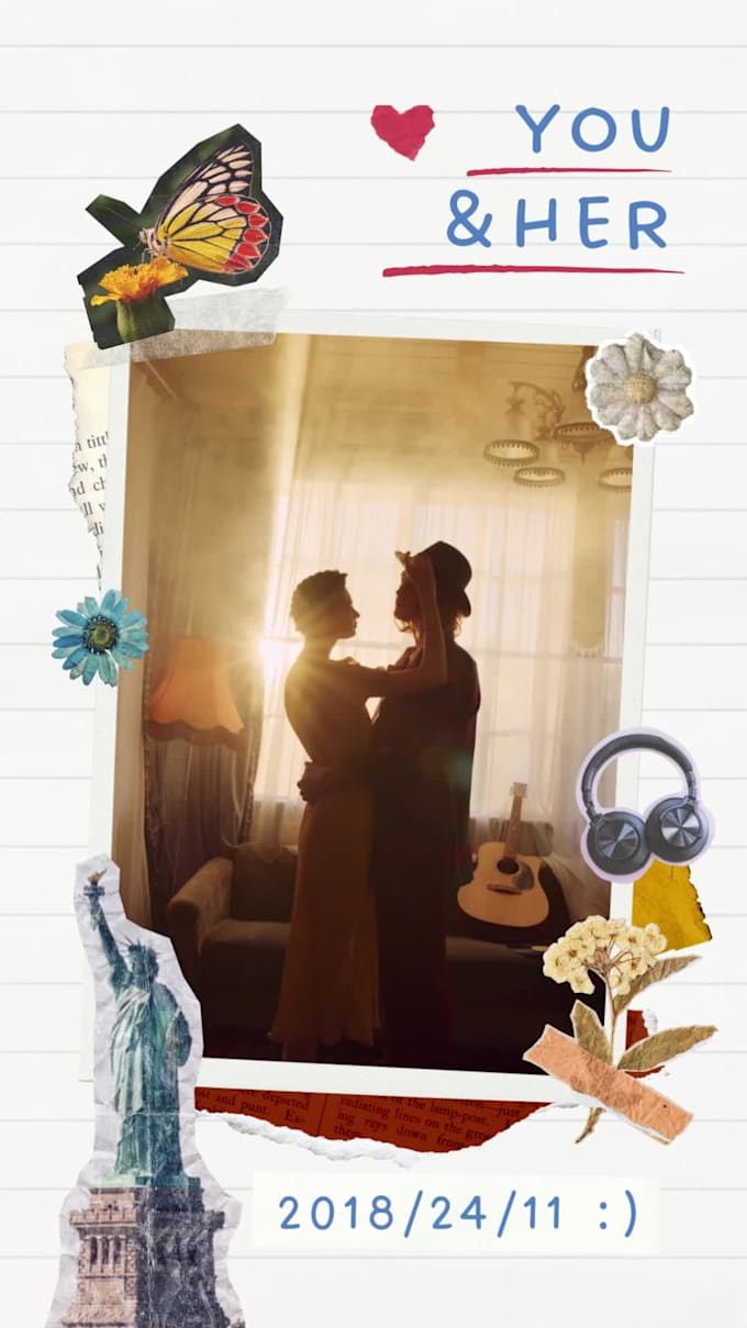 Create couple customized artwork for your partner by Hirdayashpant | Fiverr