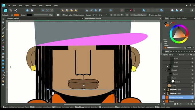 Create a pocket size avatar cartoon portrait for you by Renapocket | Fiverr