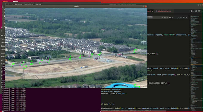 Deliver moving object detection code for moving cameras by Dribrahim25 | Fiverr
