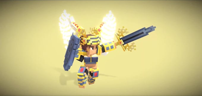 Create a model in blockbench by Fantast1kk | Fiverr