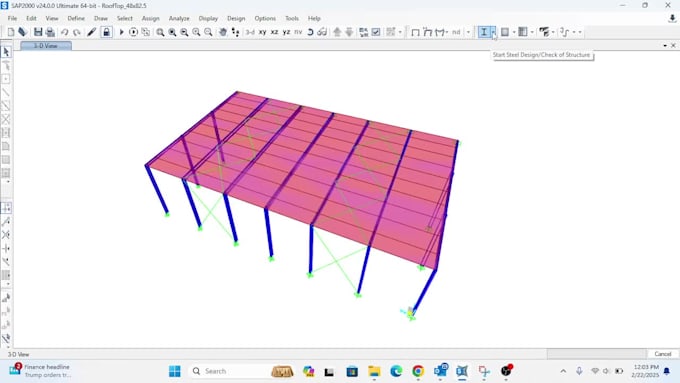 Design professional peb building and shed with civil foundation by ...