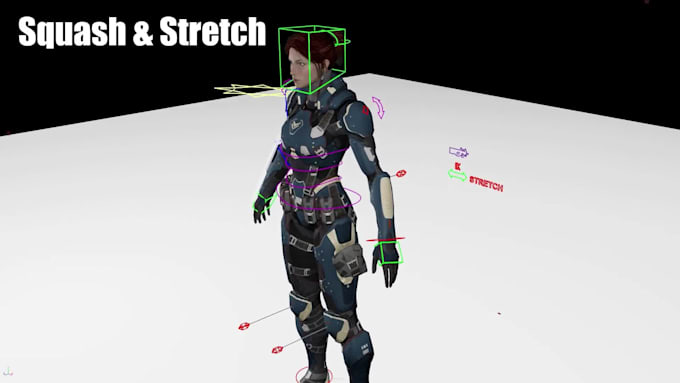 Professionally rig 3d characters, live2d, vrchat avatar, vtuber blender projects by Paul_crew ...