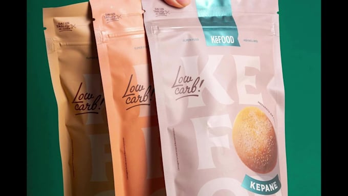 Design label, pouch or box packaging with all files in 1 day by ...