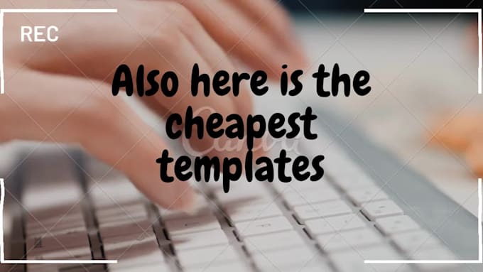 Make templates for you you only need to tell us what template you want ...