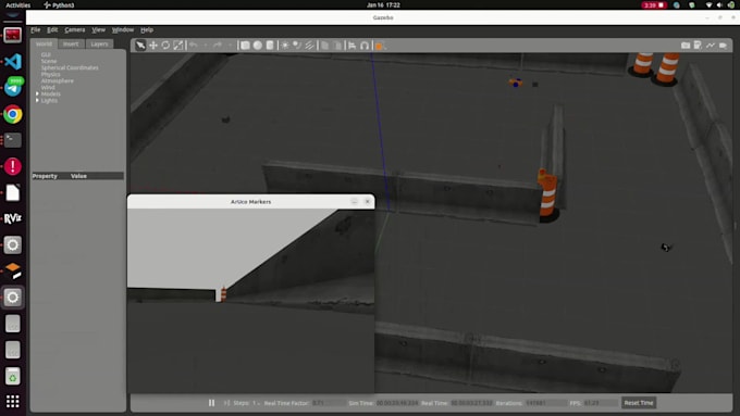Develop ros1 and ros2 based robotics simulations and solutions by ...