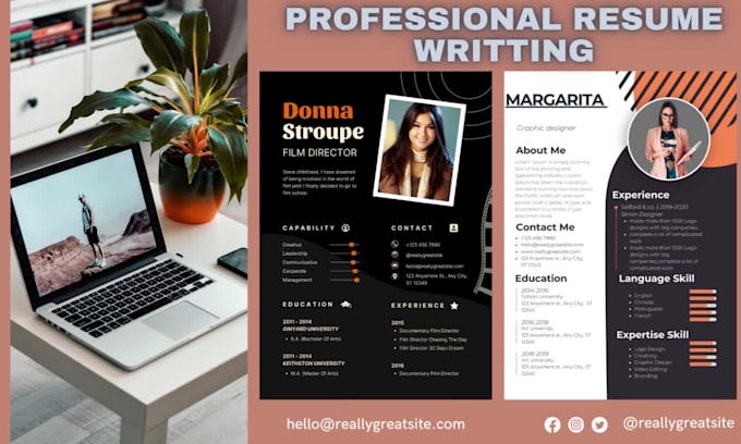 Design professional resume cv and upgrade linkeden profile by ...