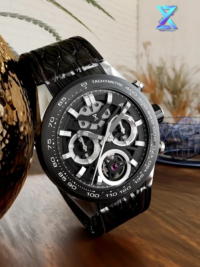 Create 3d watch design, renders, and animation by Gauravbajpai09 | Fiverr