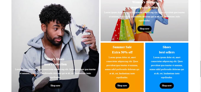 Be your front end developer with html css javascript and expert in ...