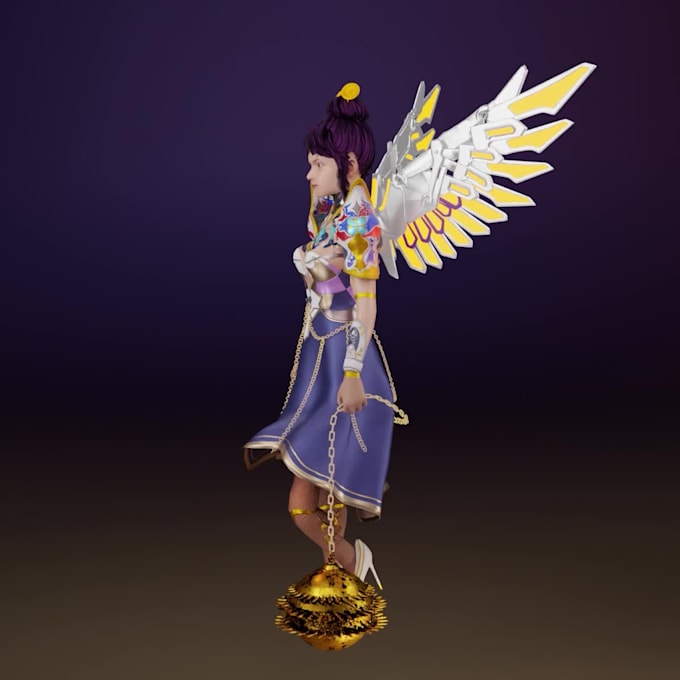 3d model a character for mobile, pc game and vr by Umair_mughal | Fiverr