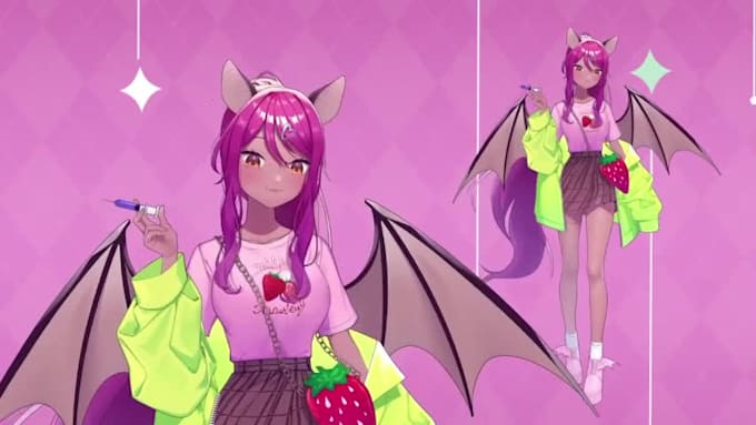 Live2d rig your vtuber model for vtube studio by Cathelios | Fiverr